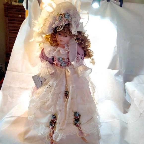 Heirloom | Toys | Vintage Duck House Heirloom Porcelain Doll | Poshmark